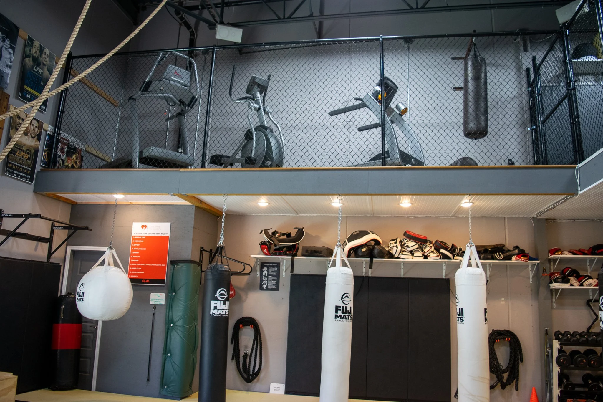 Inside the gym — La Bodega Fitness and Fight Club
