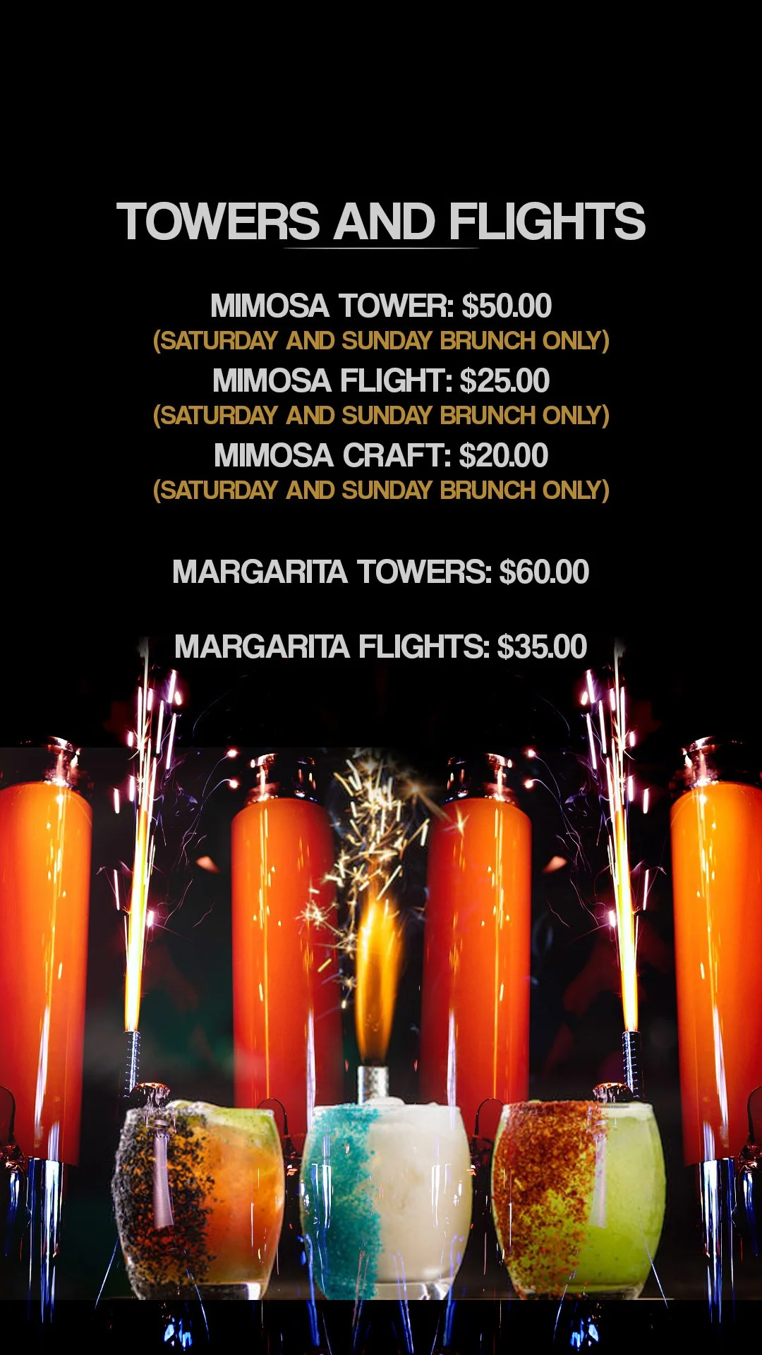 DRINKS — Room Service Bistro