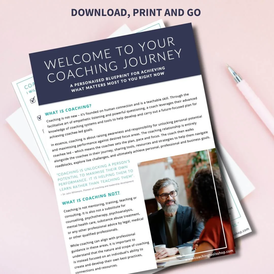 New Coaching Client Onboarding Toolkit — The Coaching Tools Shop