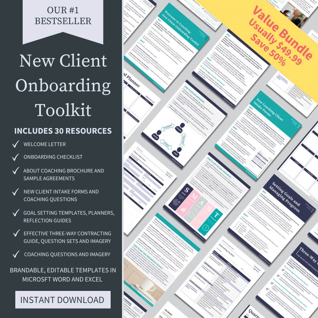 New Coaching Client Onboarding Toolkit — The Coaching Tools Shop