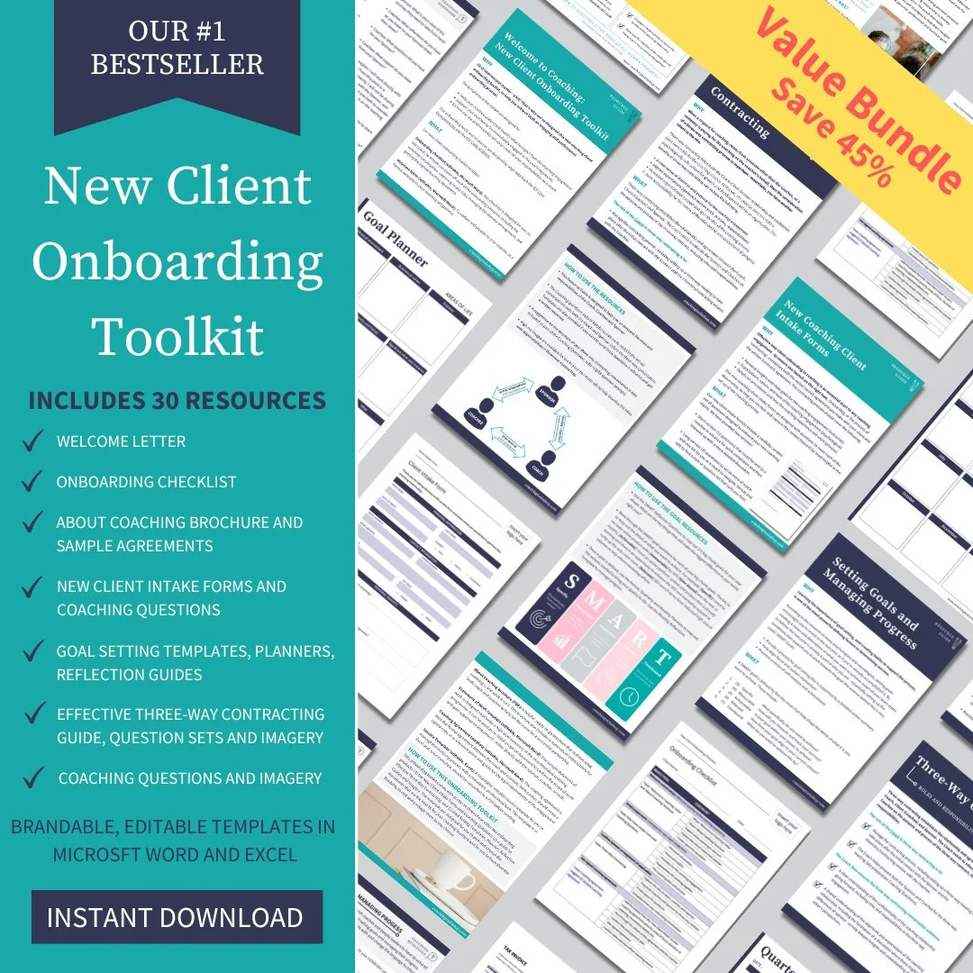 New Coaching Client Onboarding Toolkit — The Coaching Tools Shop