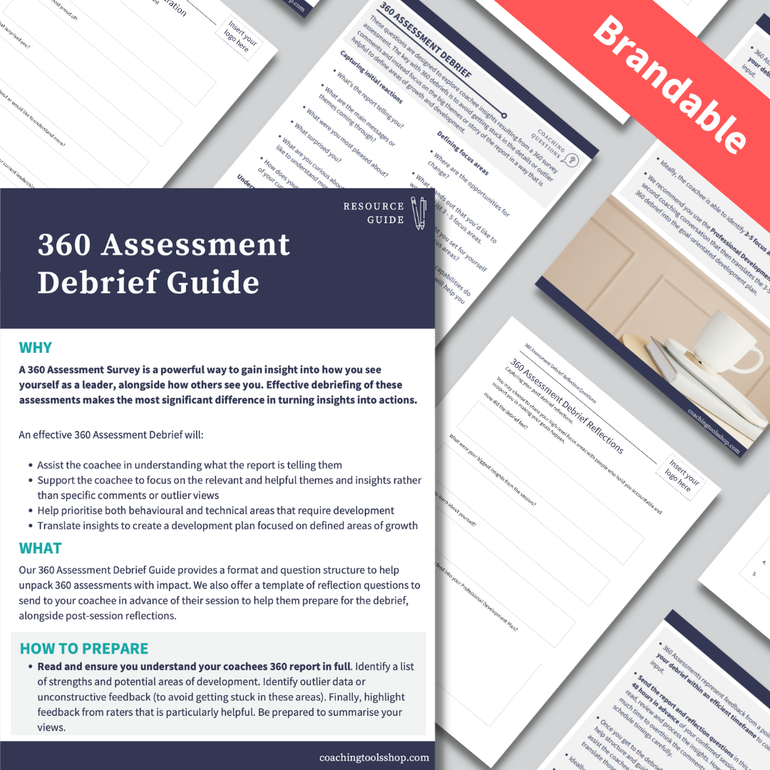 How to Debrief a 360 Assessment — The Coaching Tools Shop