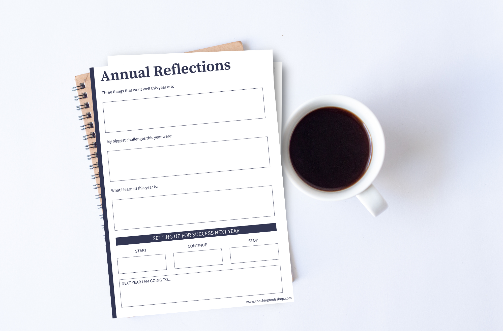 FREE Annual Reflections Template — The Coaching Tools Shop