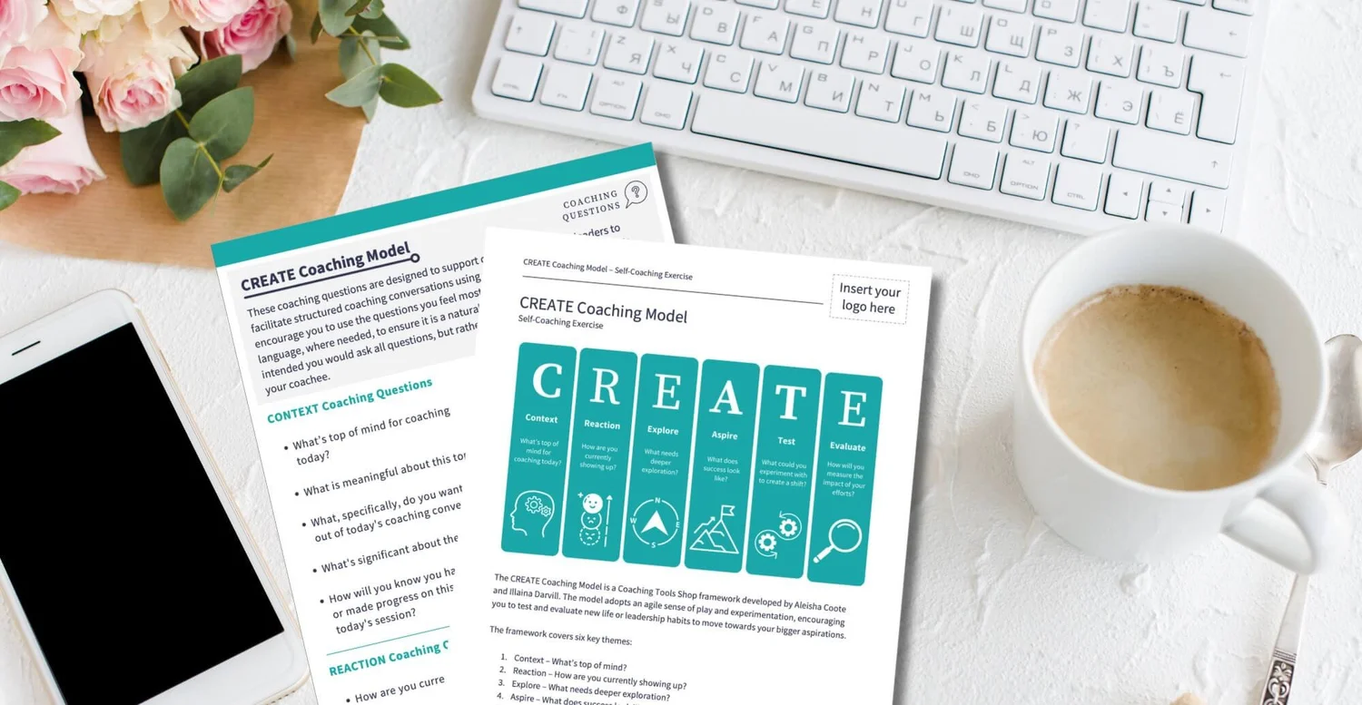 CREATE Coaching Model Exercise + Coaching Questions — The Coaching ...
