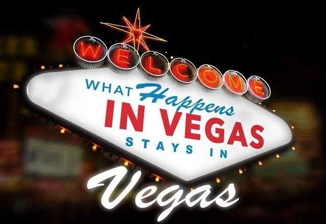 What Happens In Vegas Sign