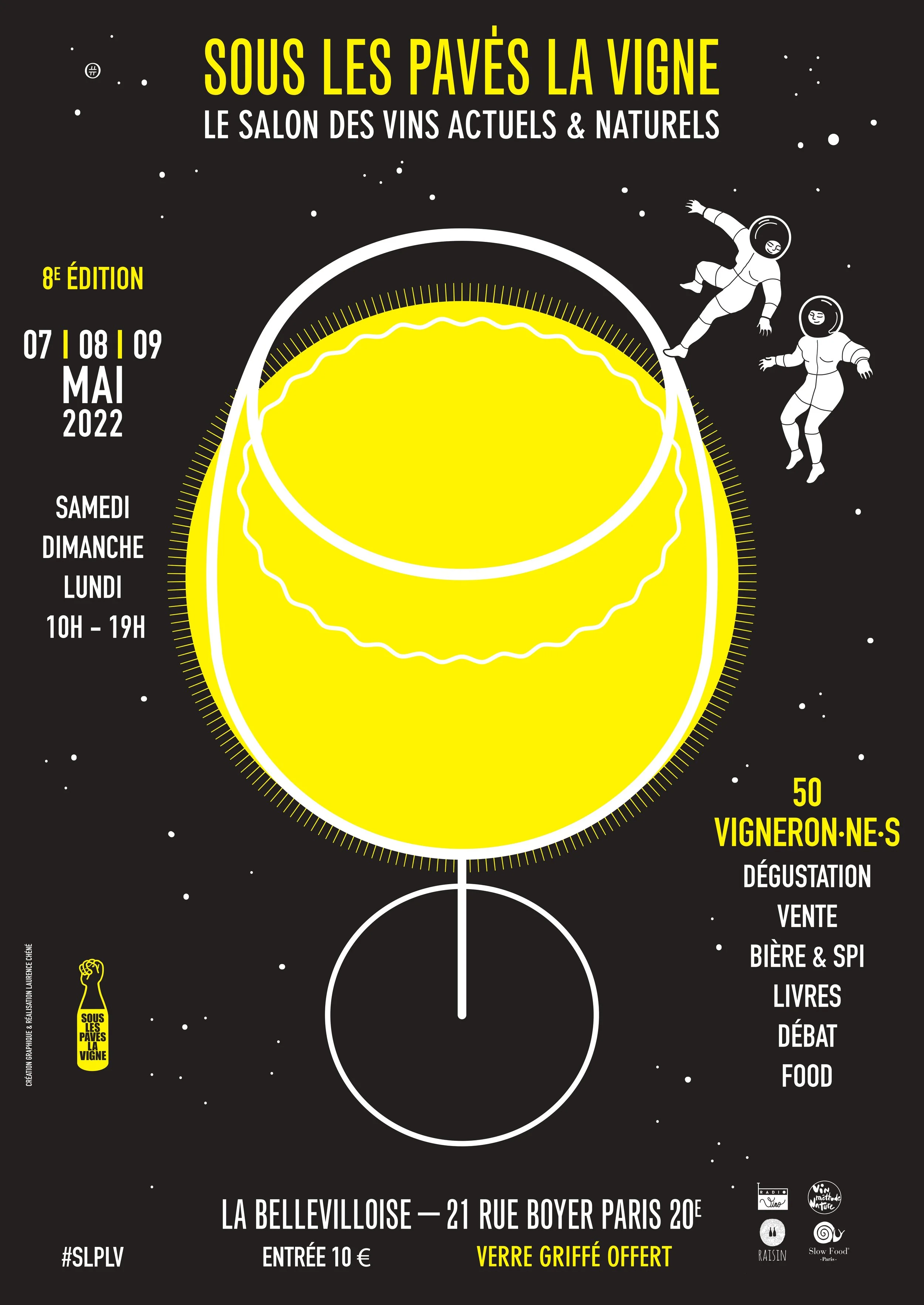 Sous les pavés la vigne Paris 8ème édition | Nouriturfu