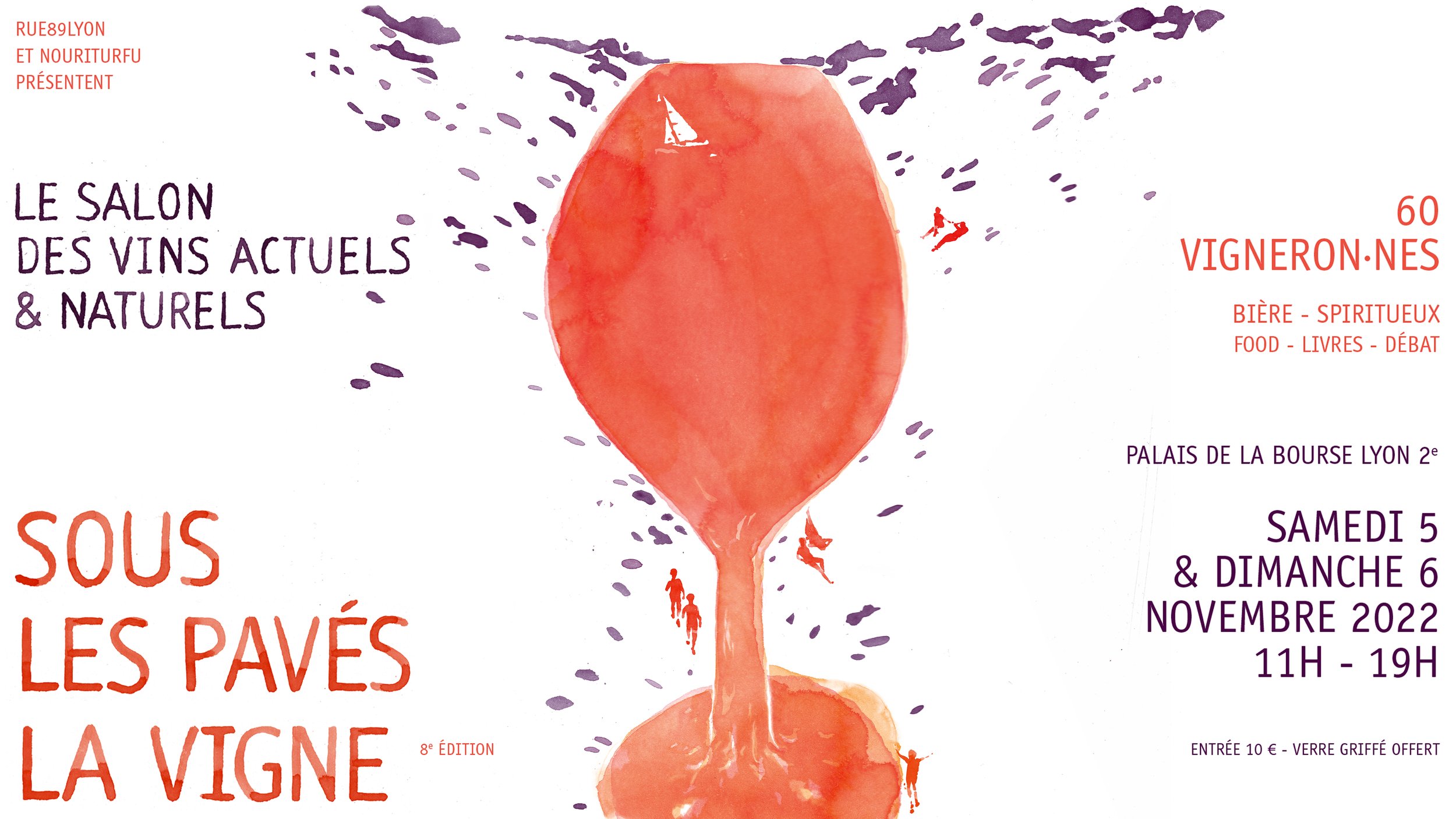 “Sous les pavés la vigne” à Lyon les 5 et 6 novembre | Nouriturfu