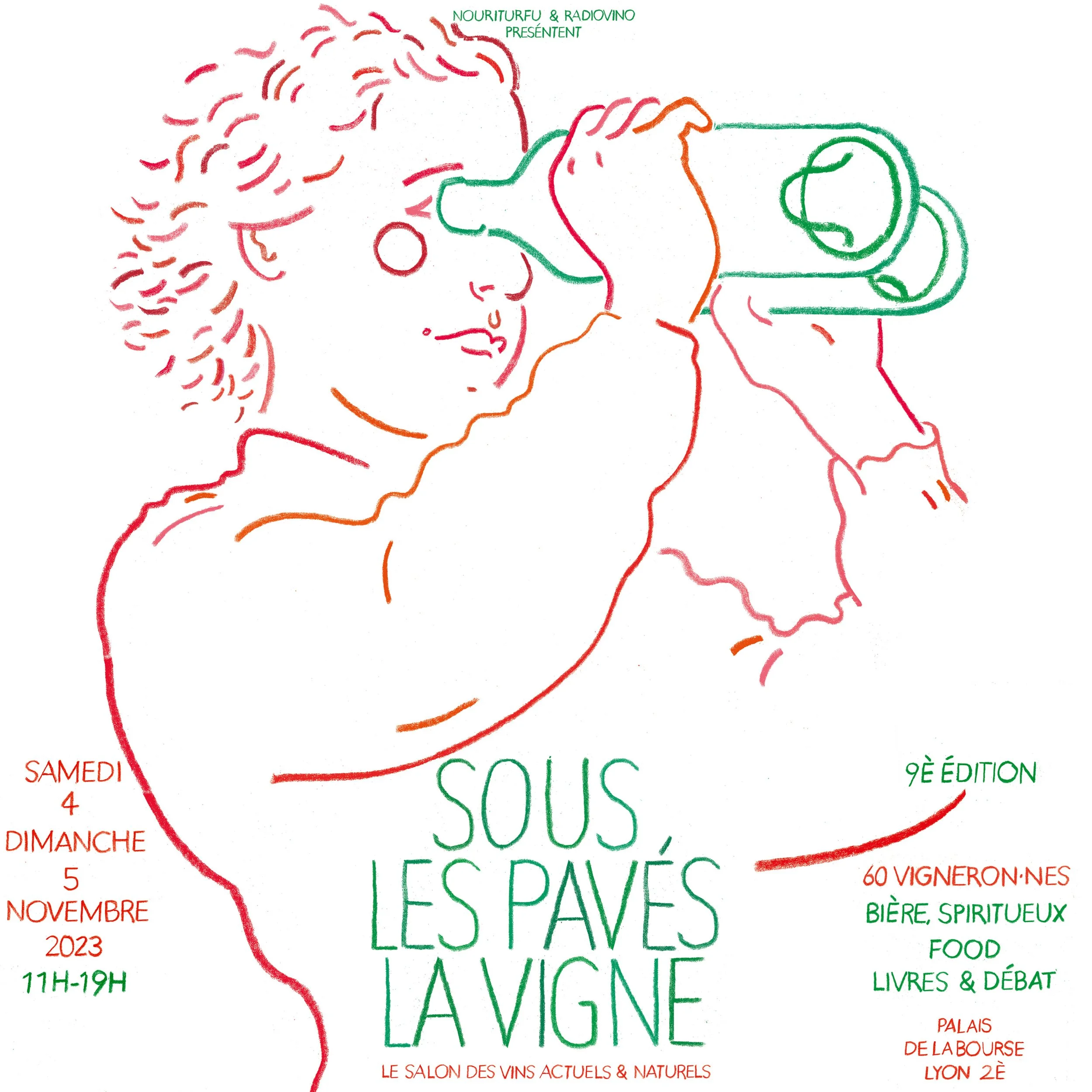 "Sous les pavés la vigne" à Lyon les 4 et 5 novembre 2023 | Nouriturfu
