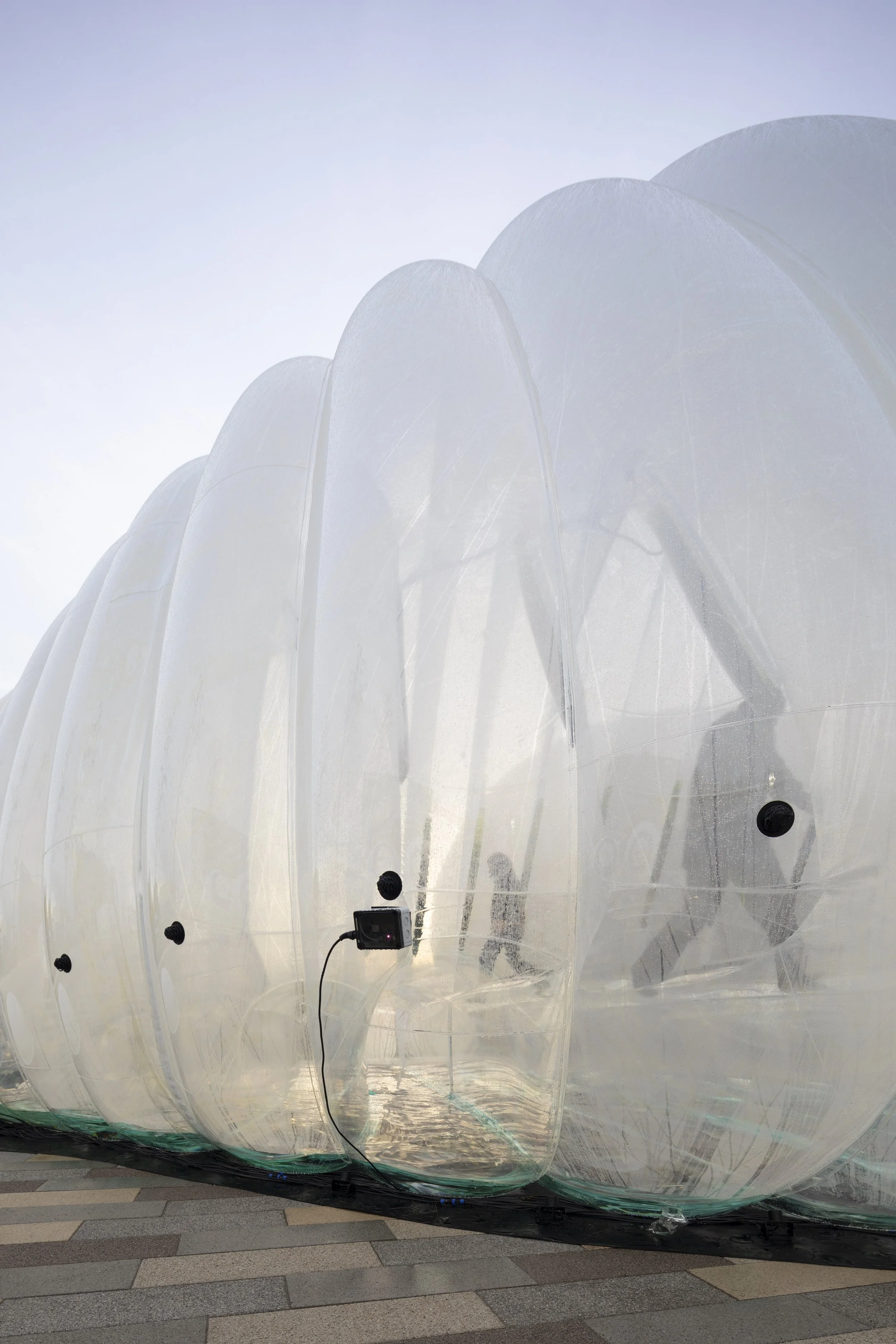 Air Bubble air-purifying eco-machine / ecoLogicStudio — build