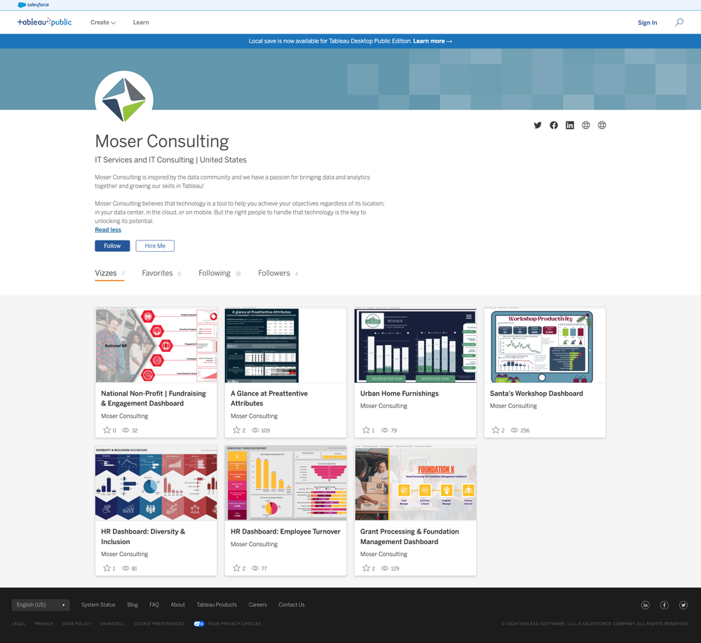 Data & Analytics — Moser Consulting