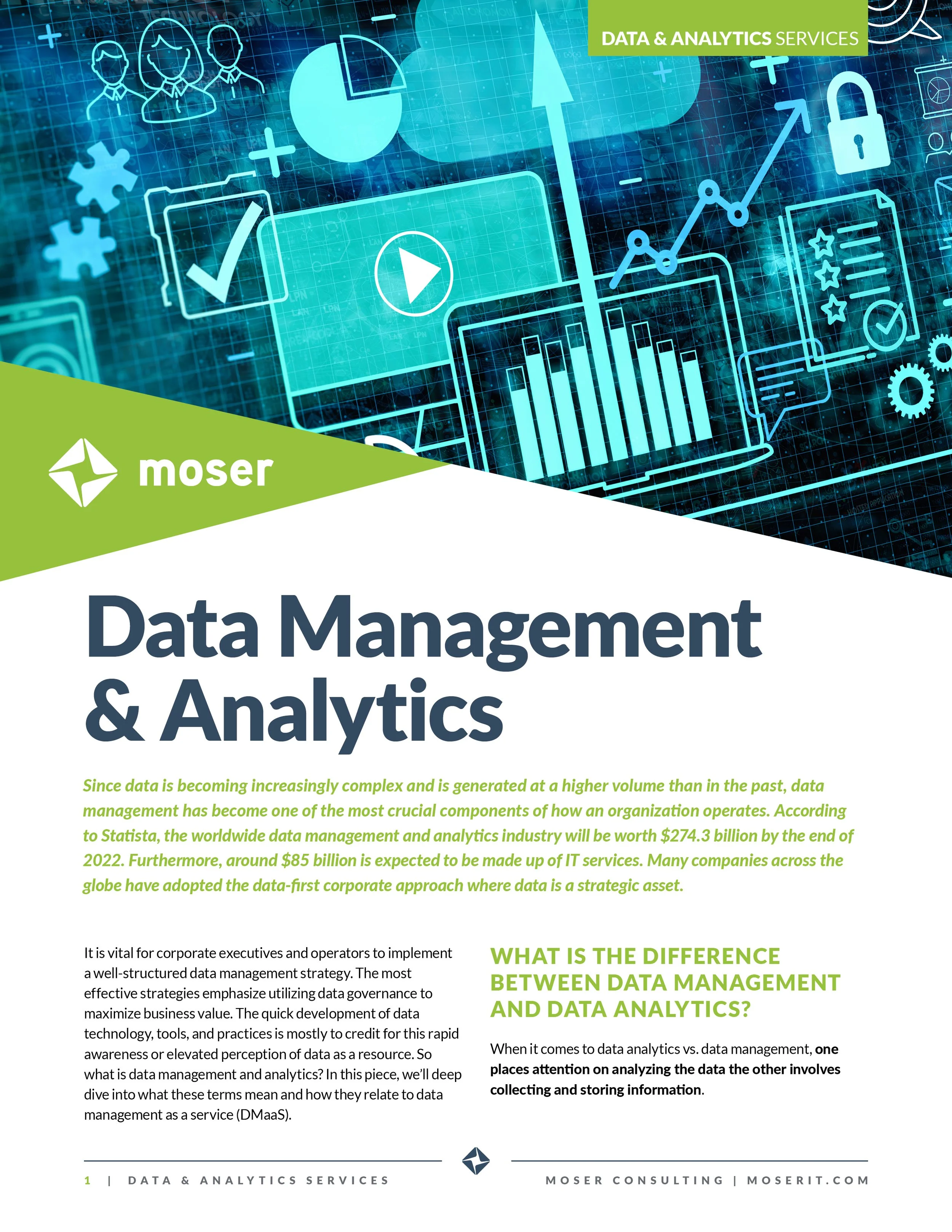 Data Management as it relates to Analytics — Moser Consulting