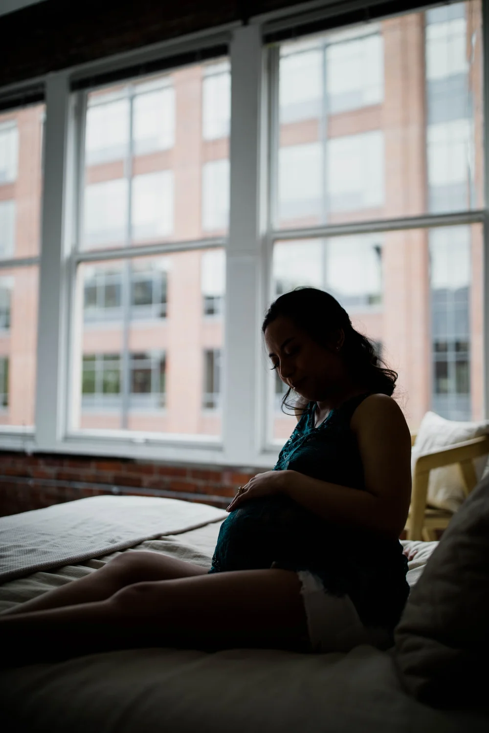 Valmonte Maternity Boudoir | The White Studio | Seattle, WA — Posy ...