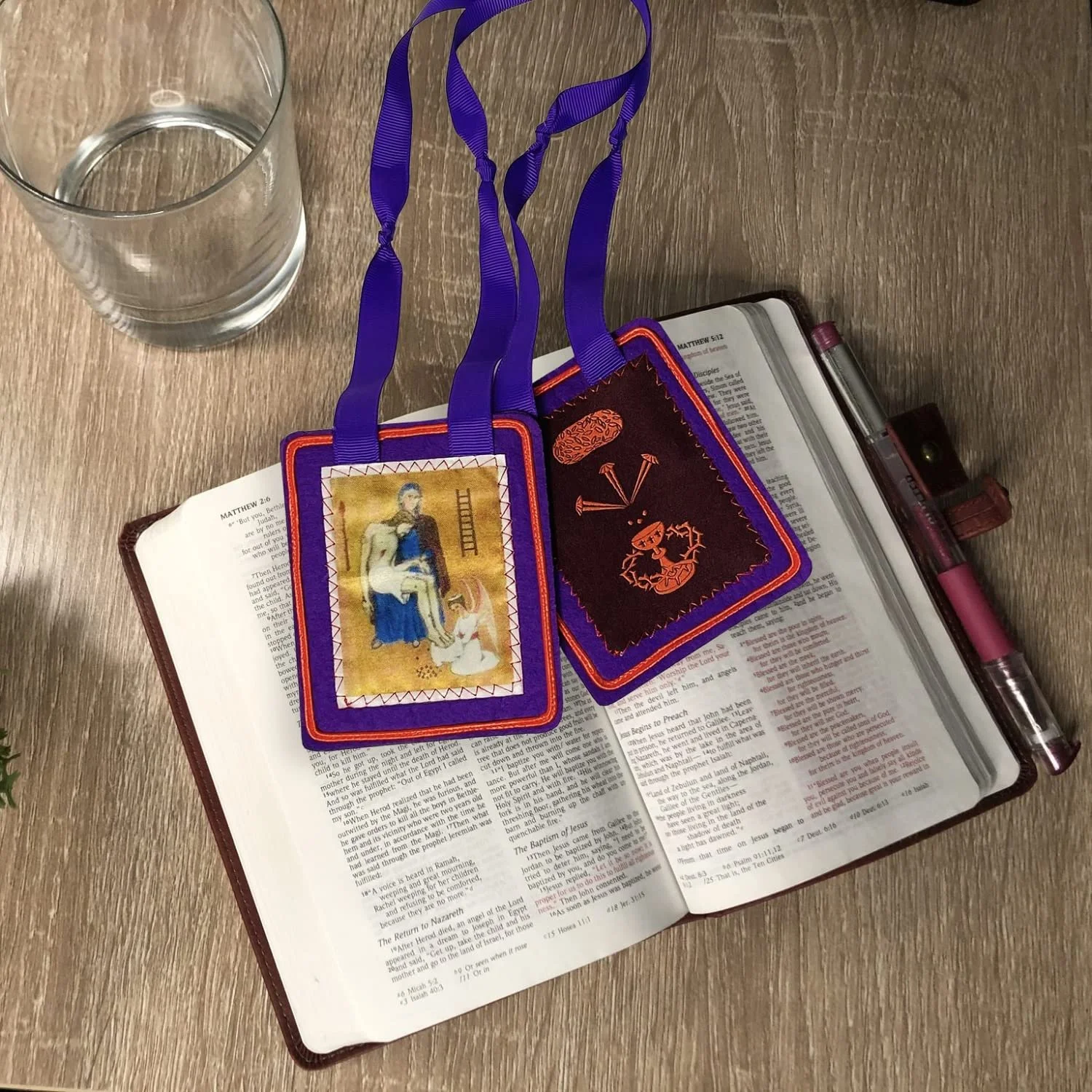 Purple Scapular — Theotokos Catholic Shop