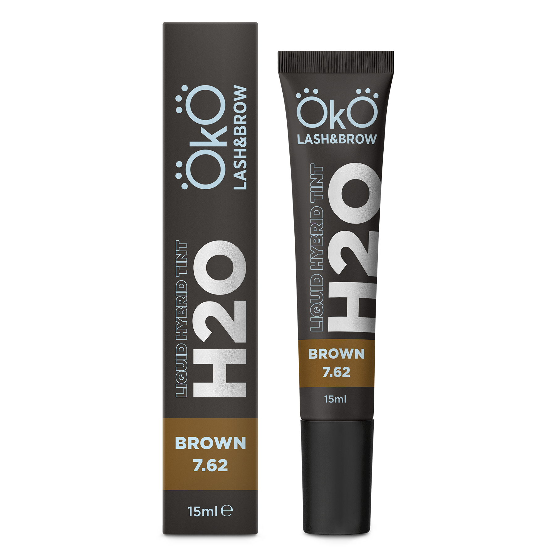 OKO H20 Hybrid Tint 15ml - Brown — THE SECRET BEAUTY STORE