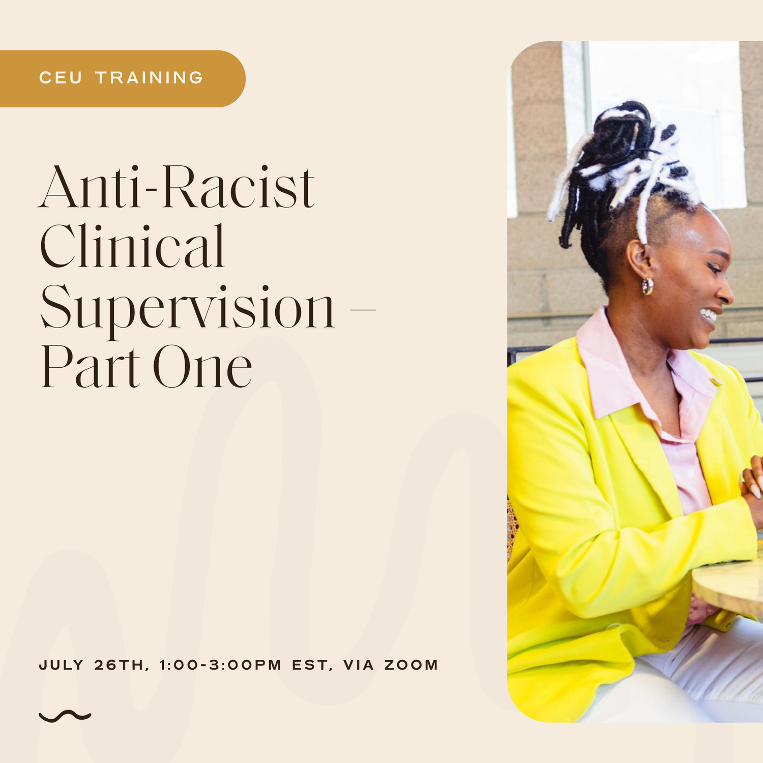 CEU Trainings for Clinicians — Kenya Crawford