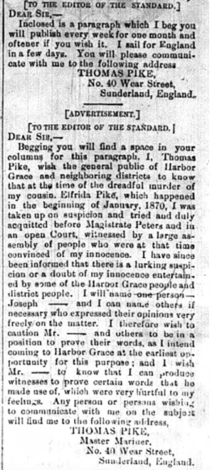 Elfreda Pike’s Last Walk Home — Product of Newfoundland