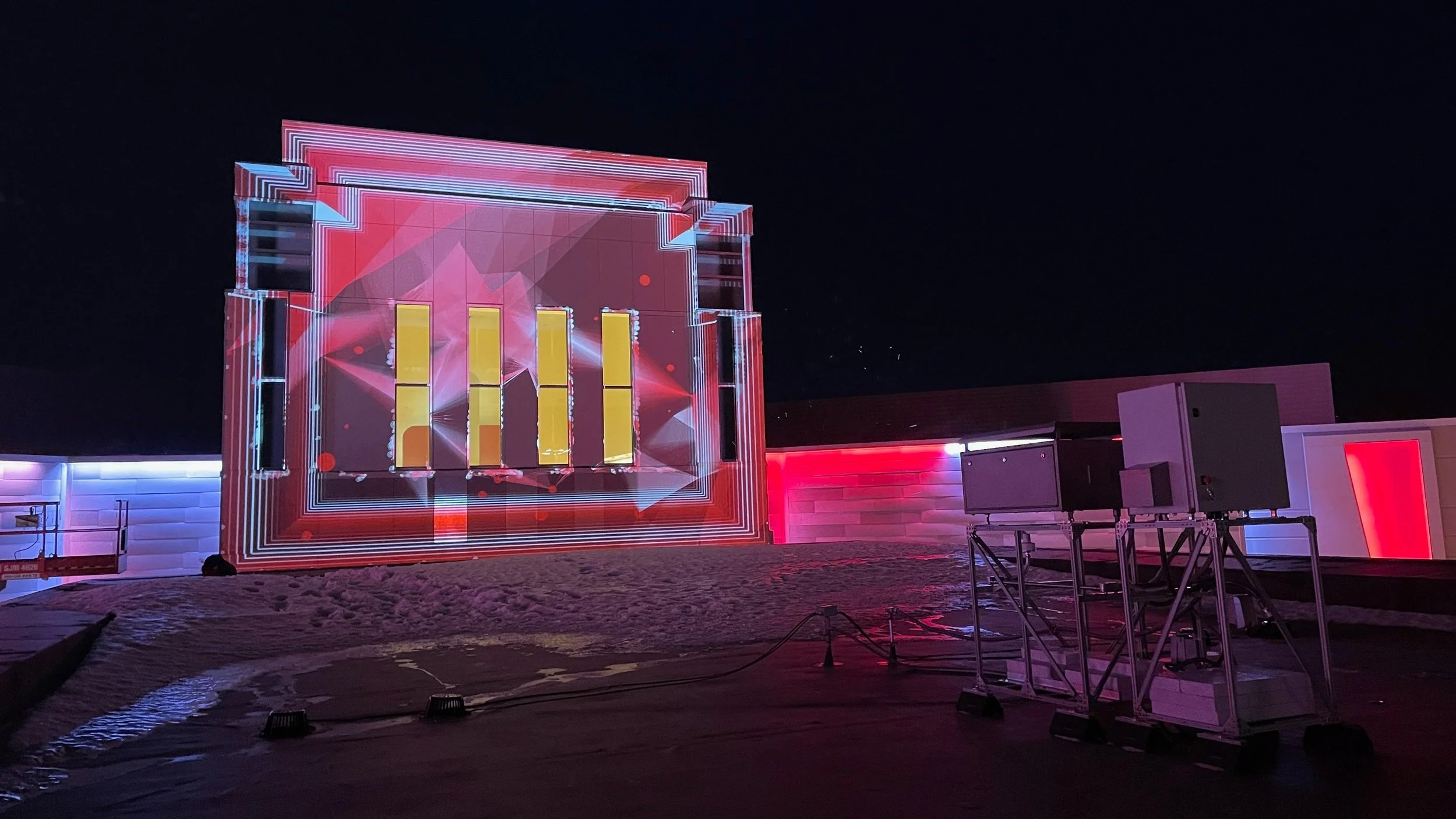How 3D Projection Mapping Works - Outdoors — Lumenarius