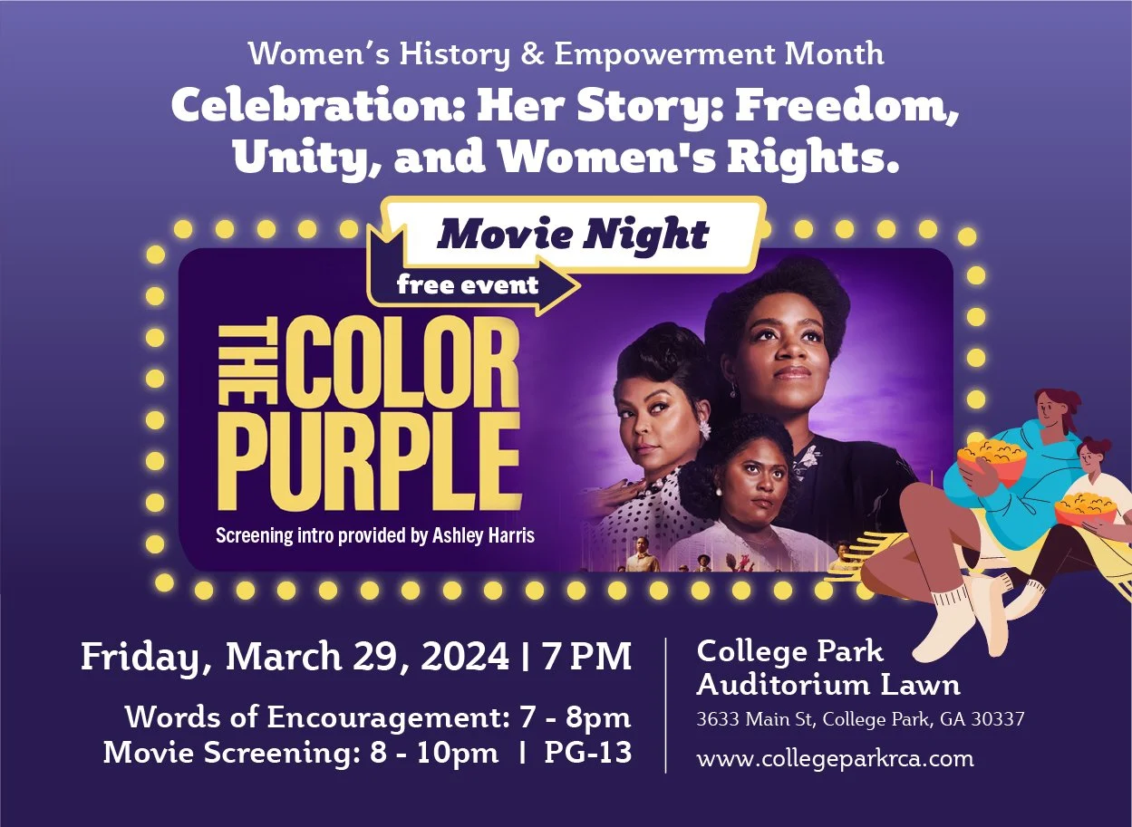 Women’s History & Empowerment Month Celebration: Her Story: Freedom ...