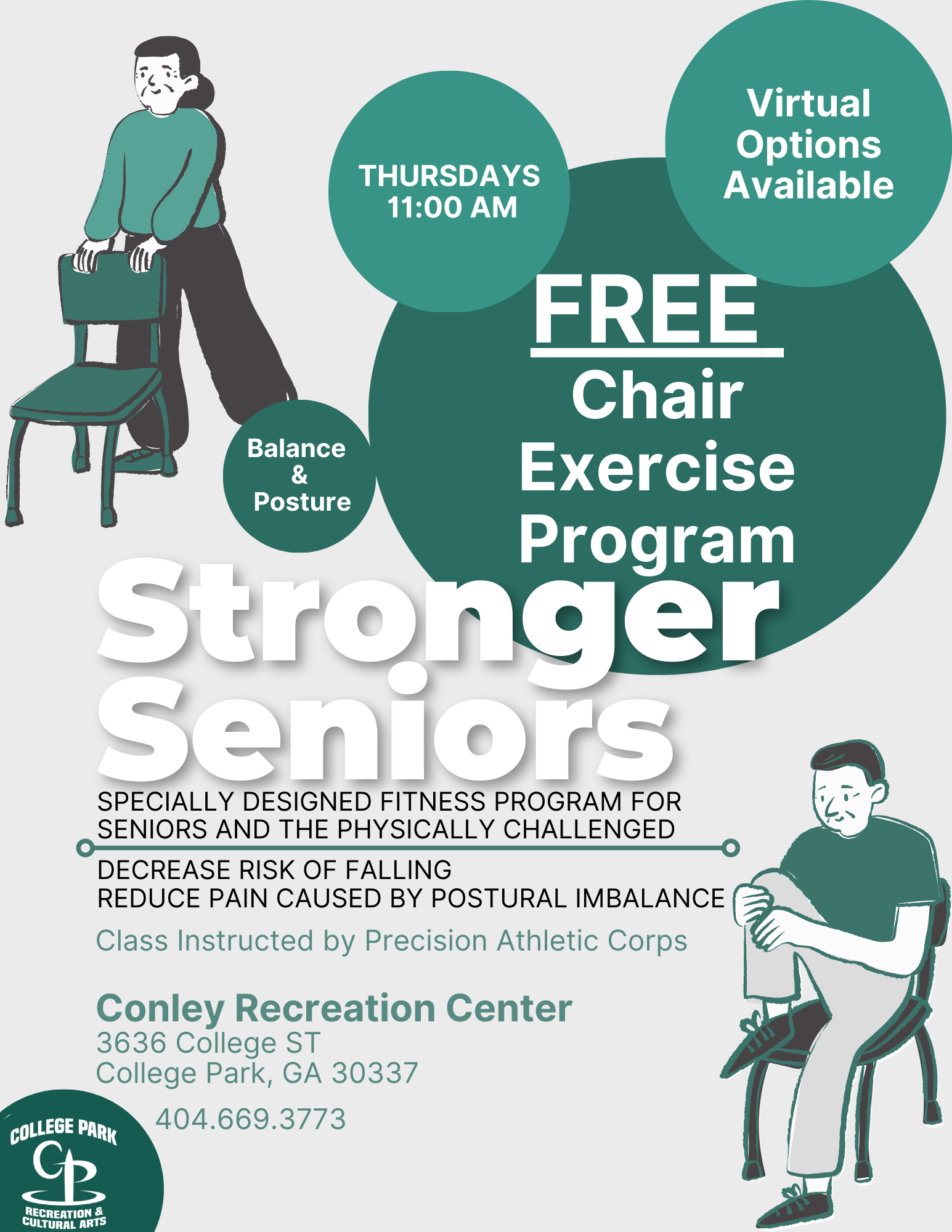 Senior Programs — College Park Recreation and Cultural Arts