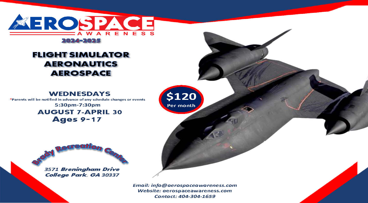 Aerospace Awareness — College Park Recreation and Cultural Arts