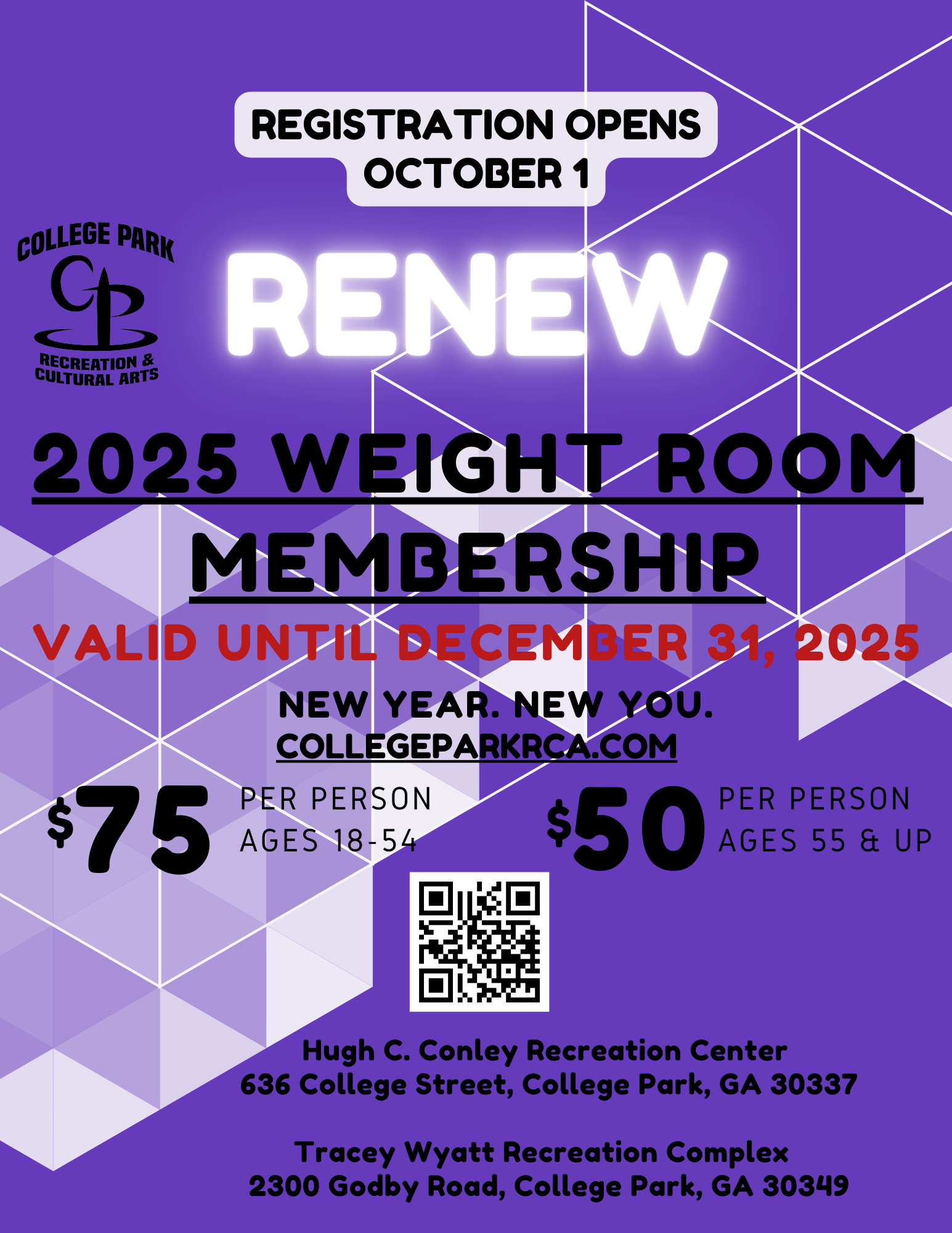 Senior Programs — College Park Recreation and Cultural Arts