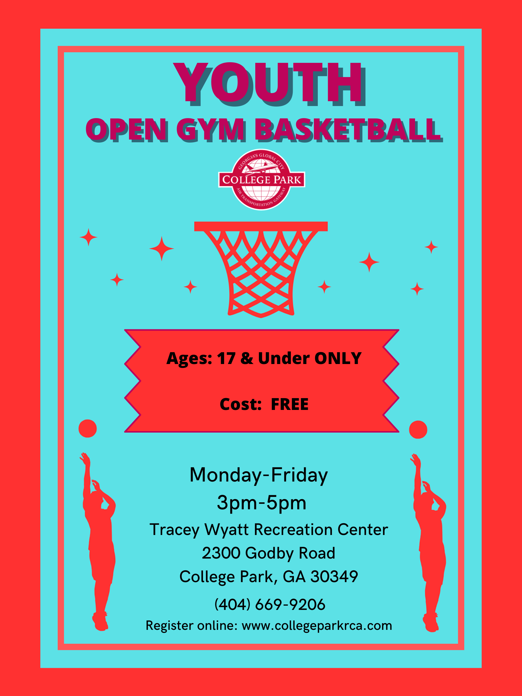 Youth Basketball — College Park Recreation and Cultural Arts