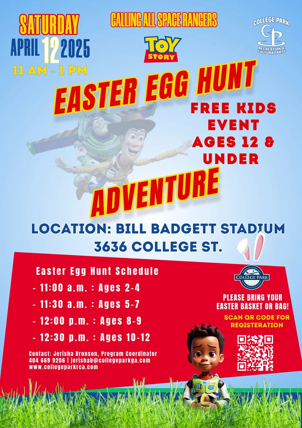 Easter Egg Hunt — College Park Recreation and Cultural Arts