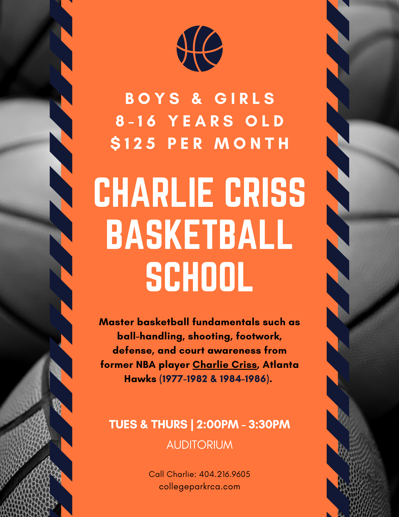 Youth Basketball — College Park Recreation and Cultural Arts