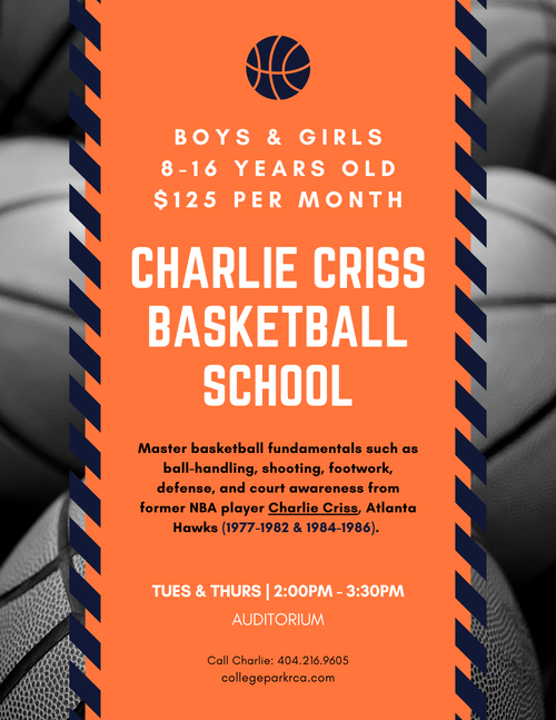 Youth Basketball — College Park Recreation and Cultural Arts