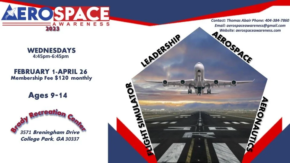 Aerospace Awareness — College Park Recreation and Cultural Arts