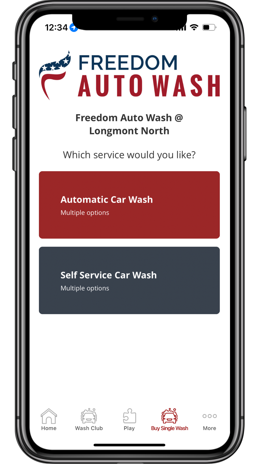 App — Freedom Auto Wash