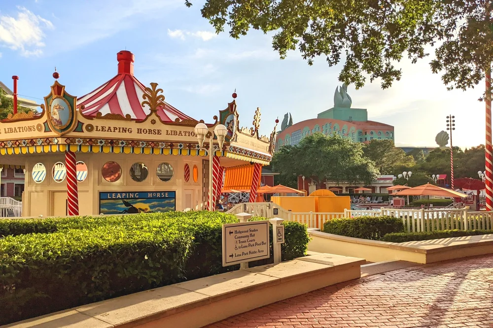 Overview of DVC Community Hall at Disney's BoardWalk Inn Resort ...