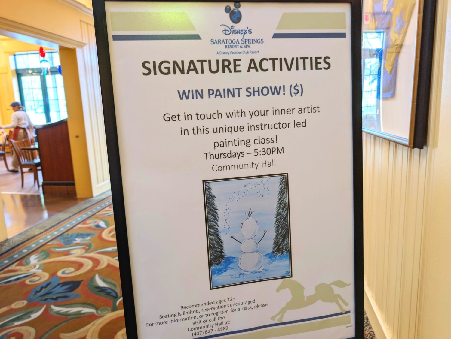 Disney's Saratoga Springs Resort Paid Recreation Activities — Magical ...