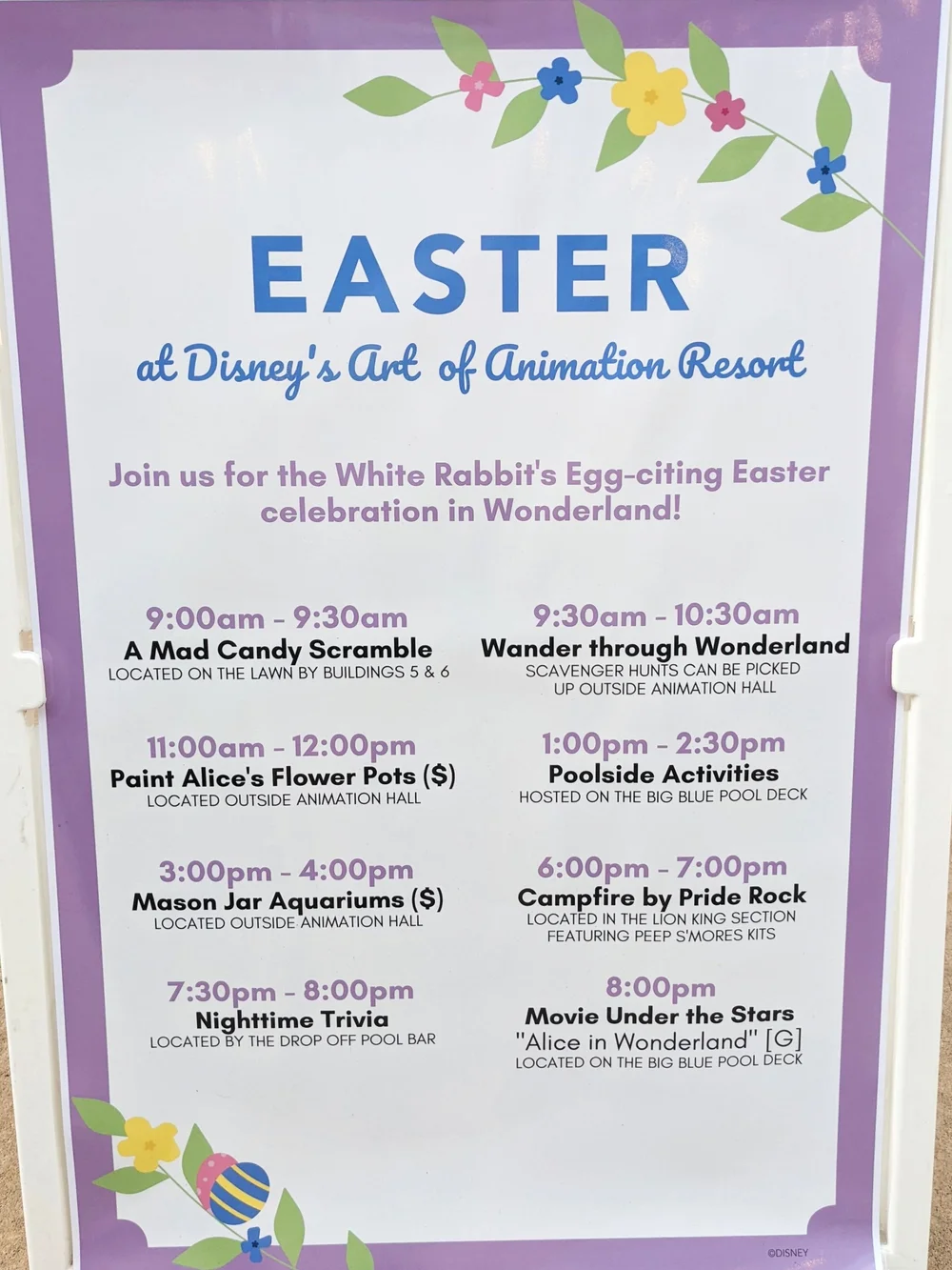 Easter Activities at Disney's Art of Animation Resort — Magical Resort ...