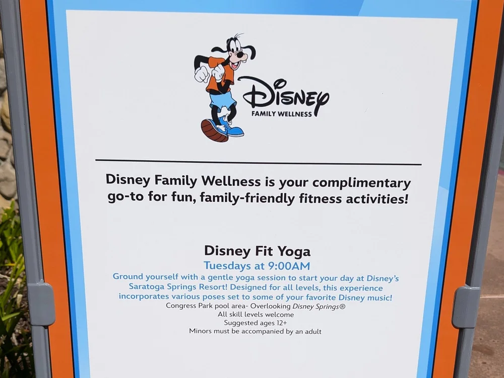 Disney Fit Yoga & Movement Classes — Magical Resort Guide