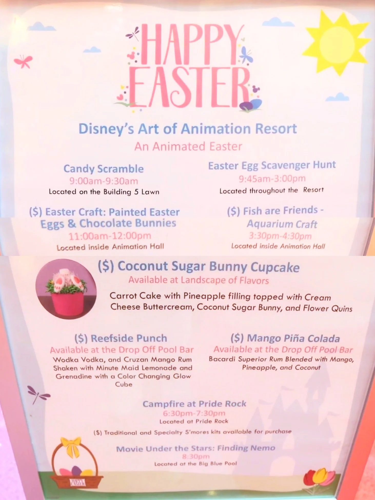 Easter Activities at Disney's Art of Animation Resort — Magical Resort ...