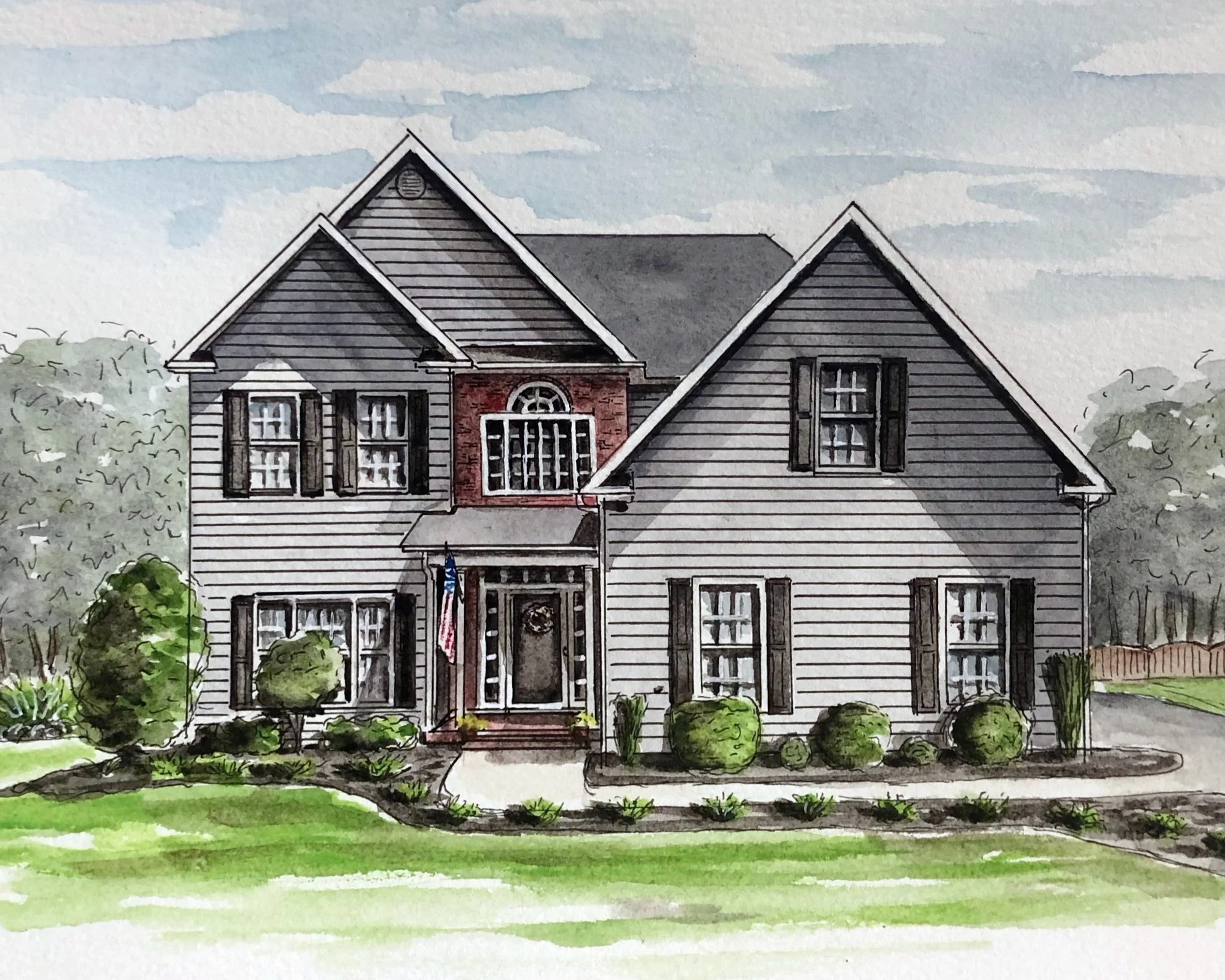 Watercolor Artist Jaime Cain