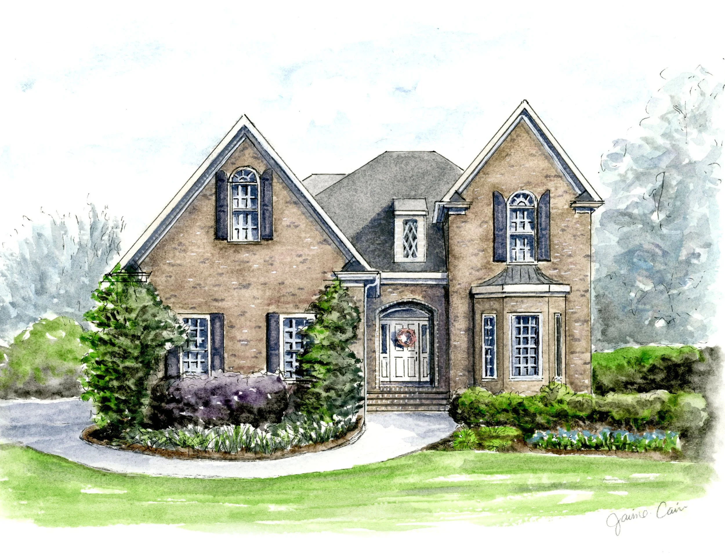 Watercolor Artist Jaime Cain