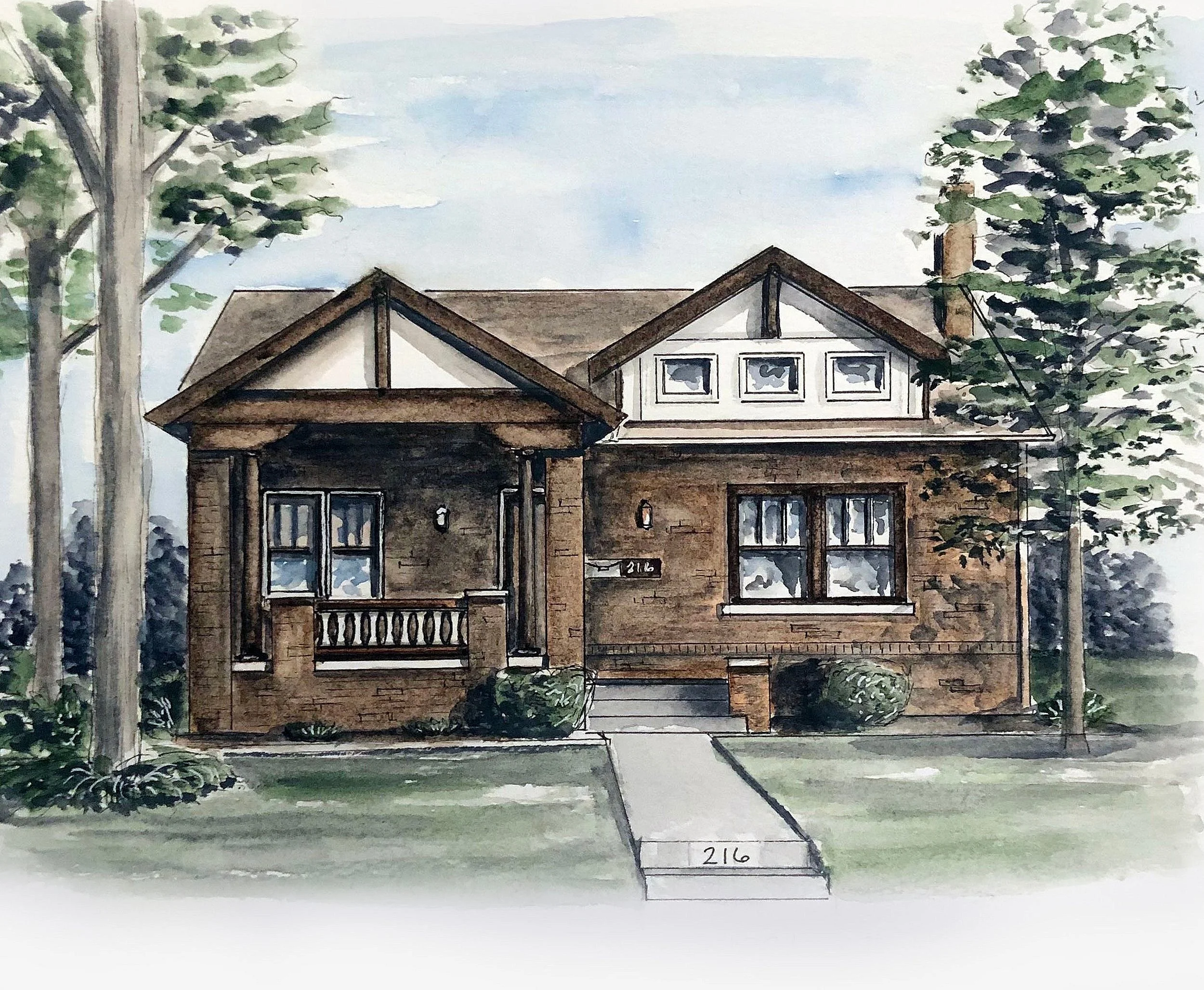 Watercolor Artist Jaime Cain