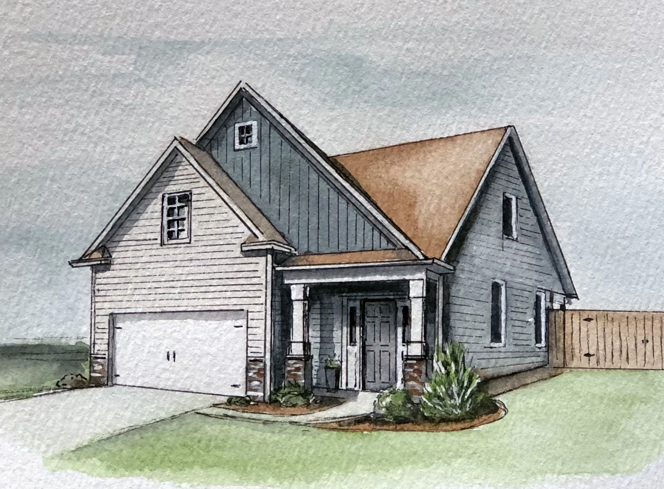 Watercolor Artist Jaime Cain