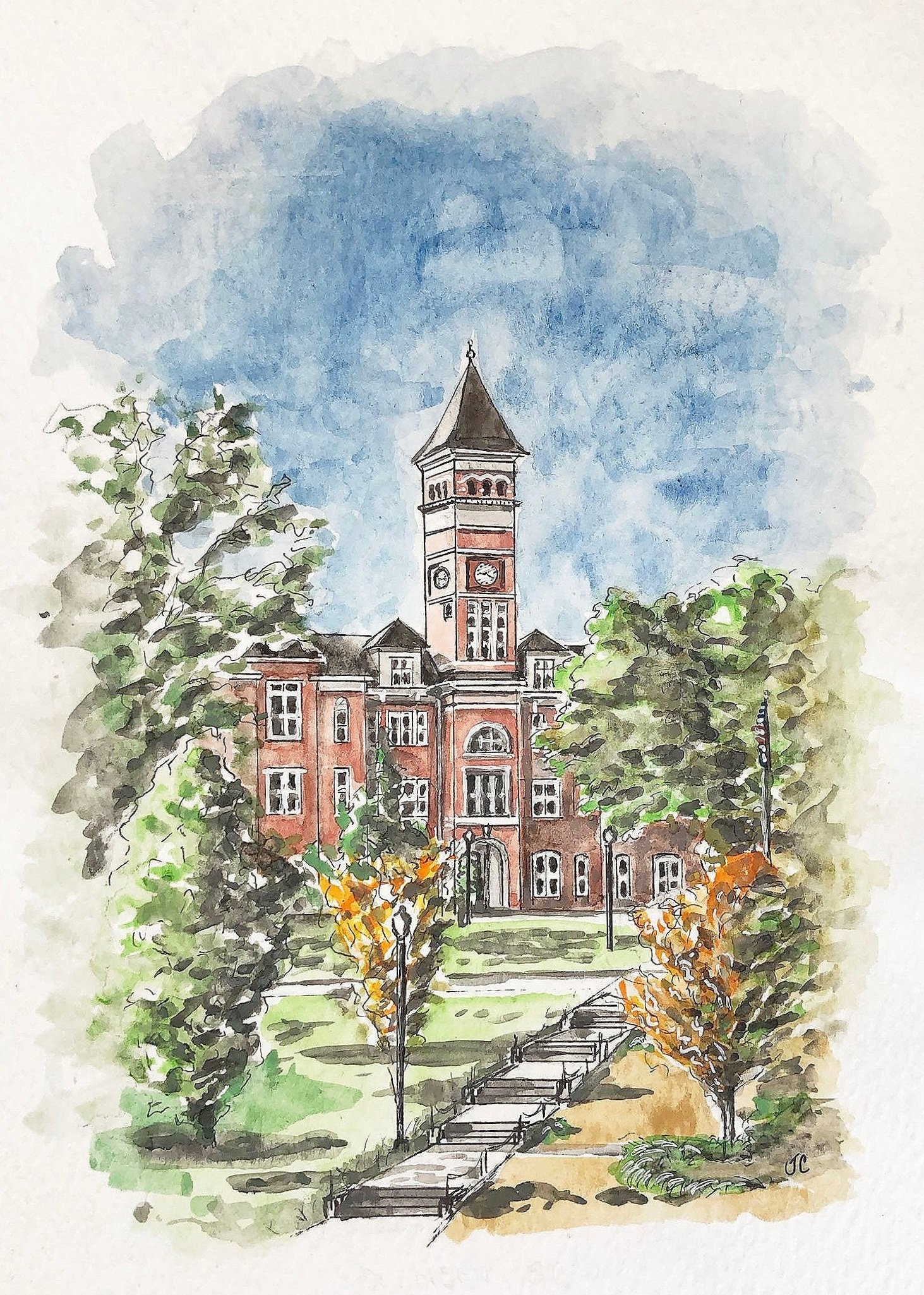 Watercolor Artist Jaime Cain