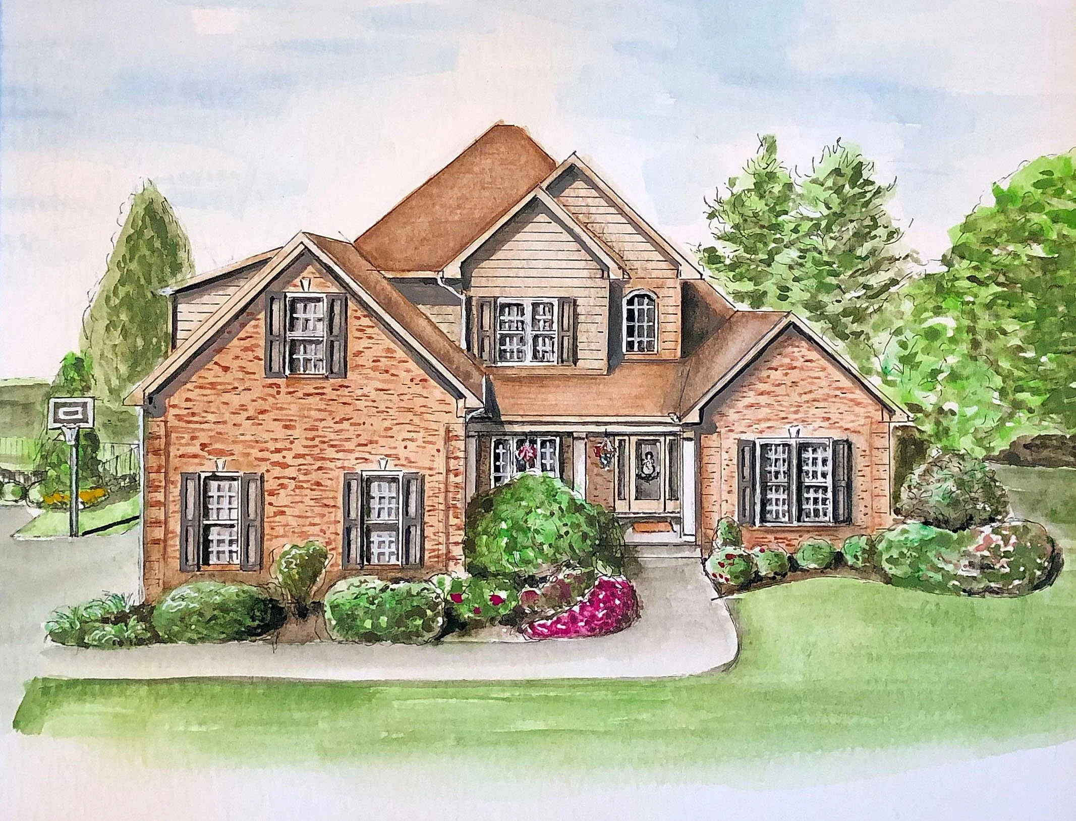 Watercolor Artist Jaime Cain