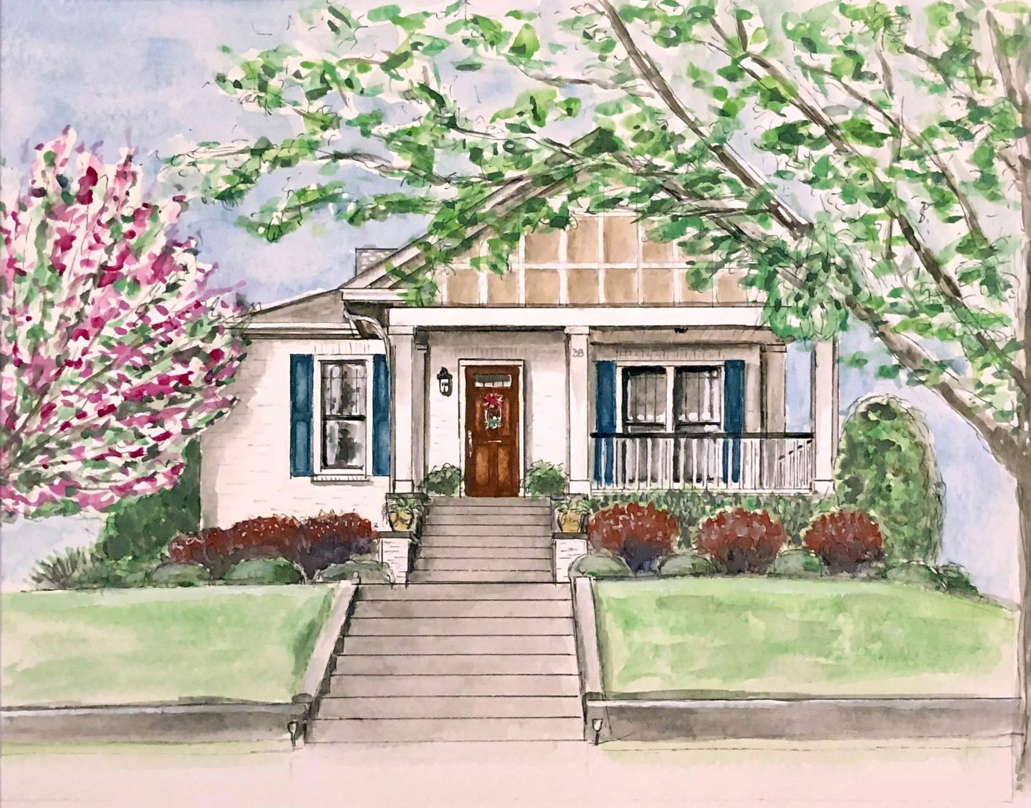 Watercolor Artist Jaime Cain