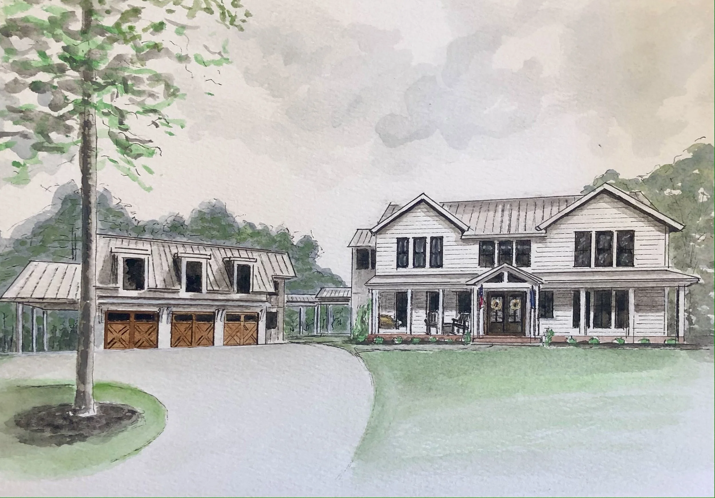 Watercolor Artist Jaime Cain