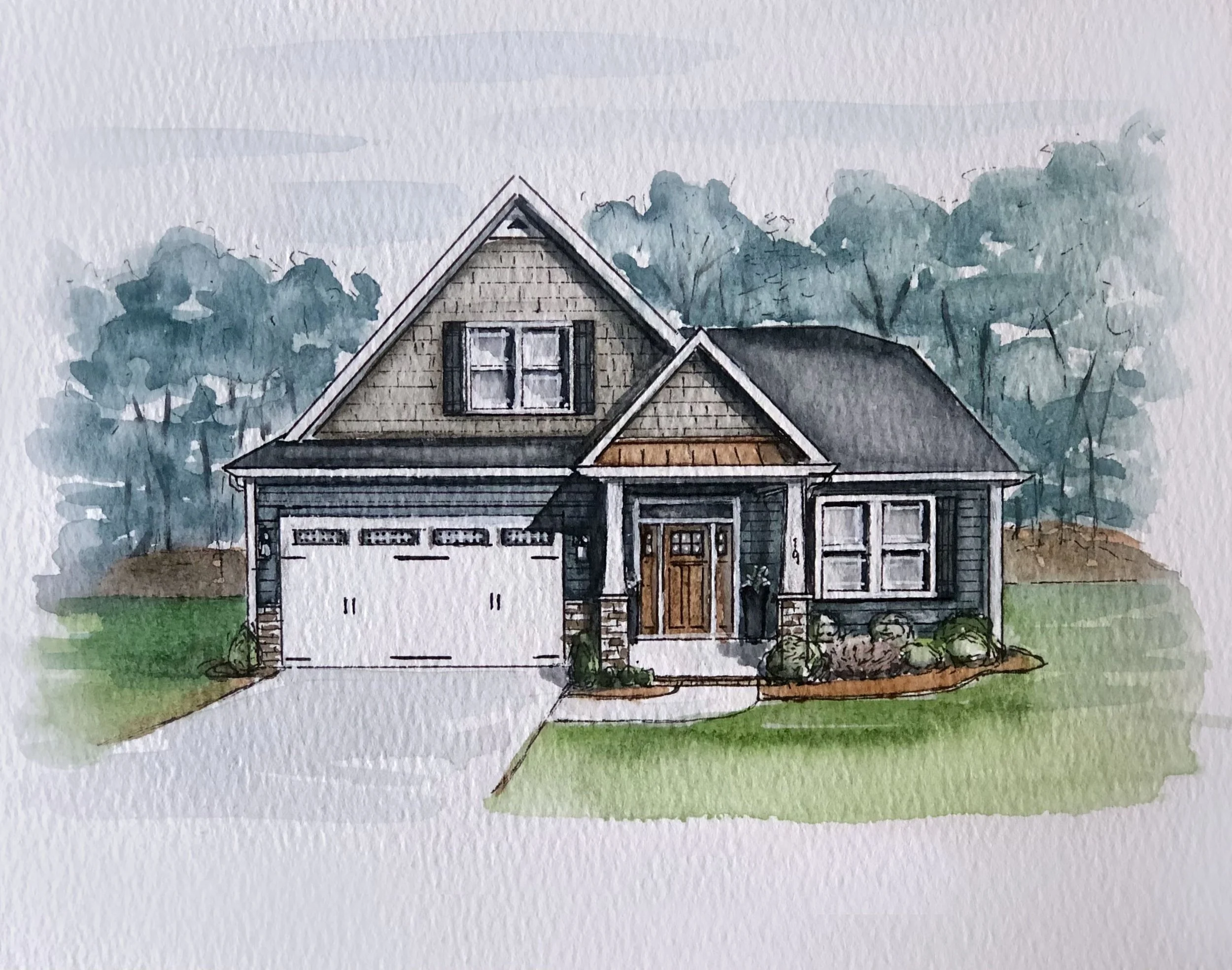 Watercolor Artist Jaime Cain