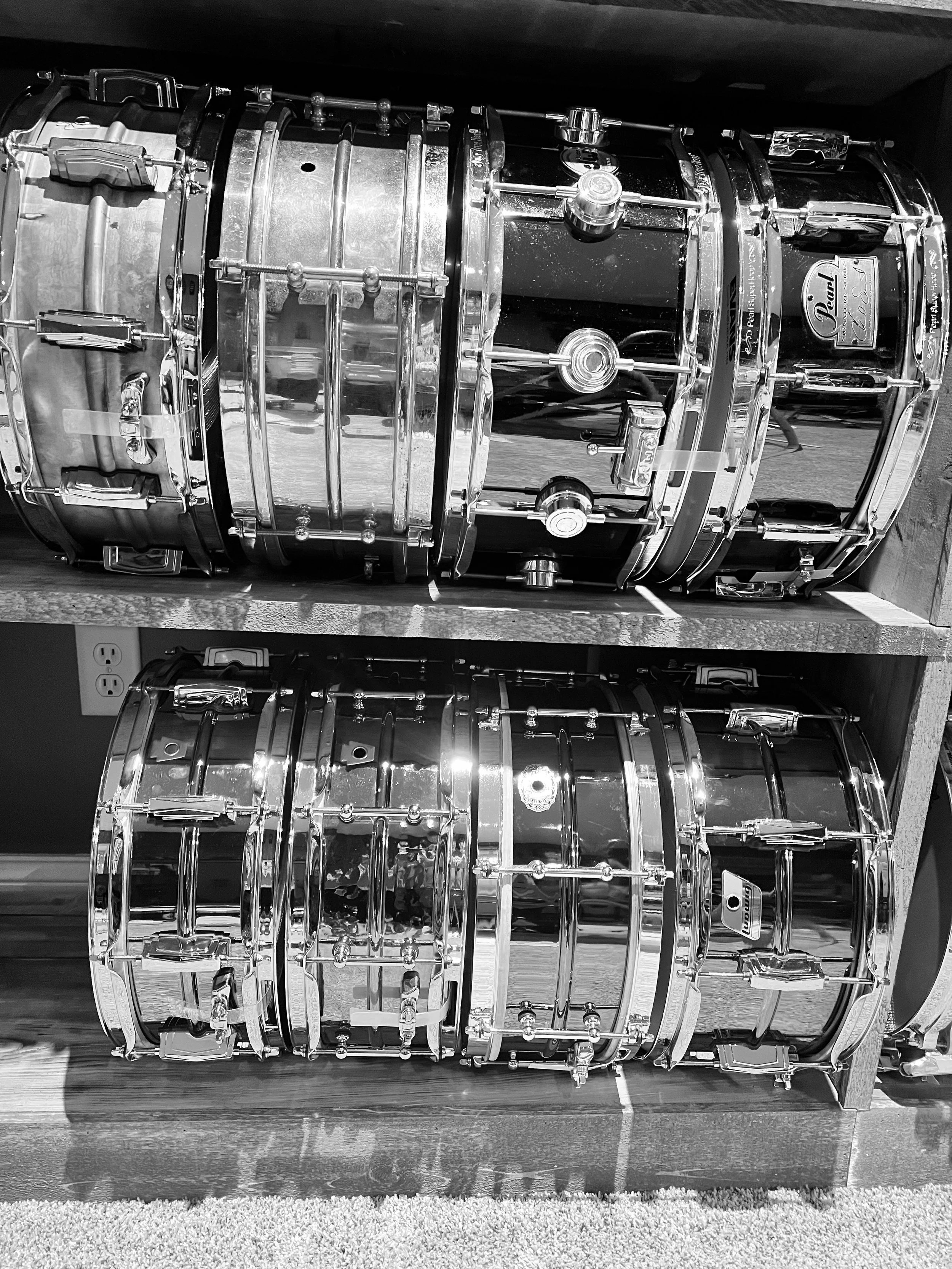 Ludwig Black Beauty professionally mastered snare drum sample pack with ...