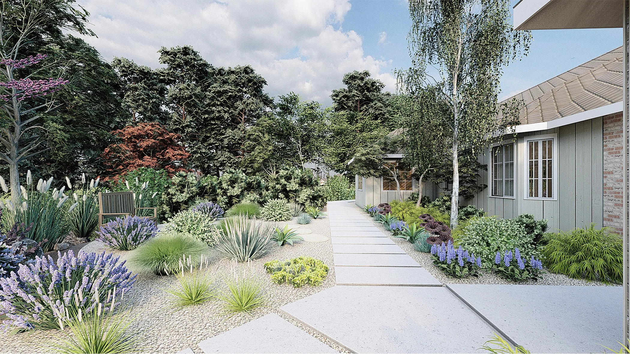 California Living at its finest: A backyard swimming pool oasis ...