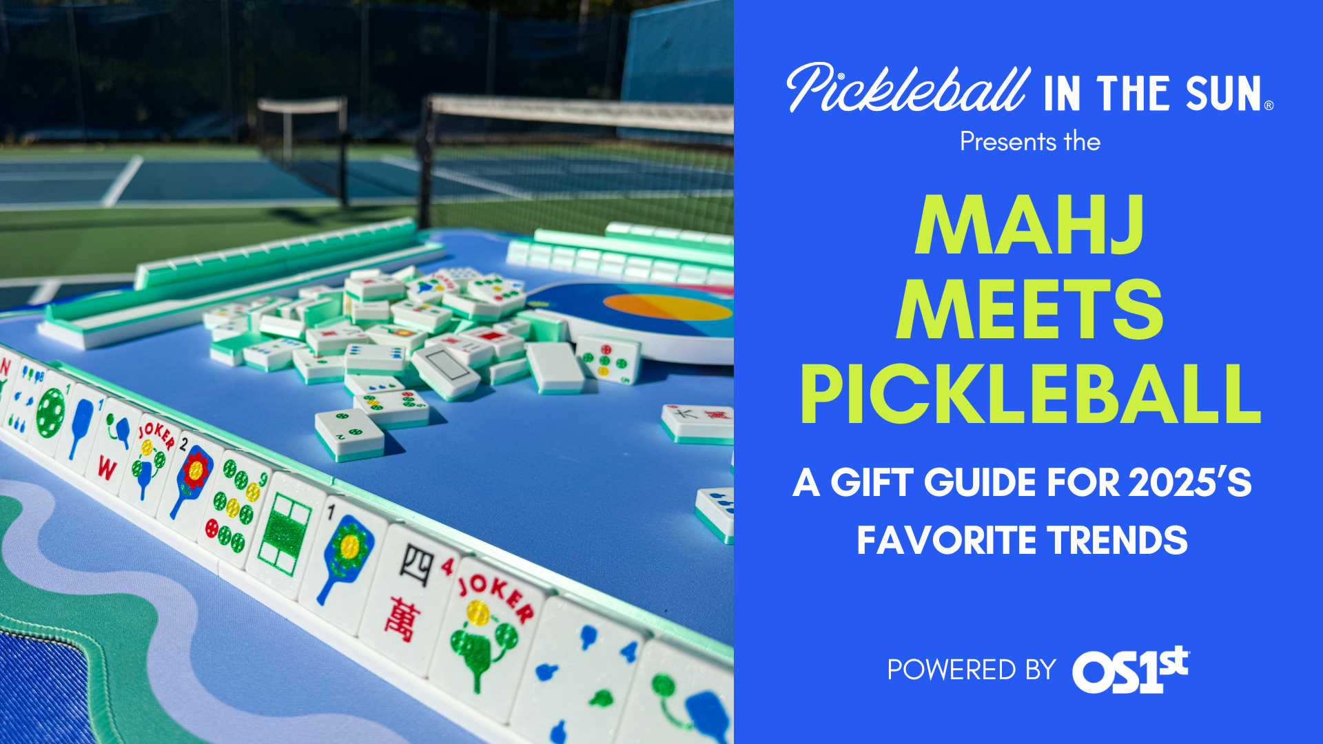 Mahj Meets Pickleball: A Gift Guide for 2025’s Favorite Trends ...