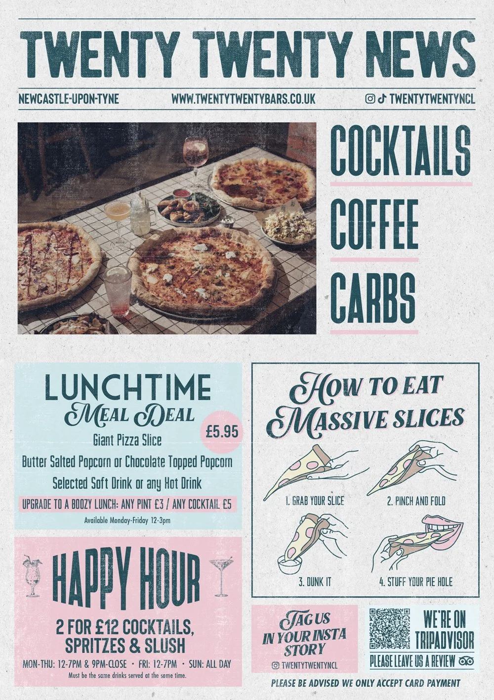 Menu | Pizza & More — Twenty Twenty