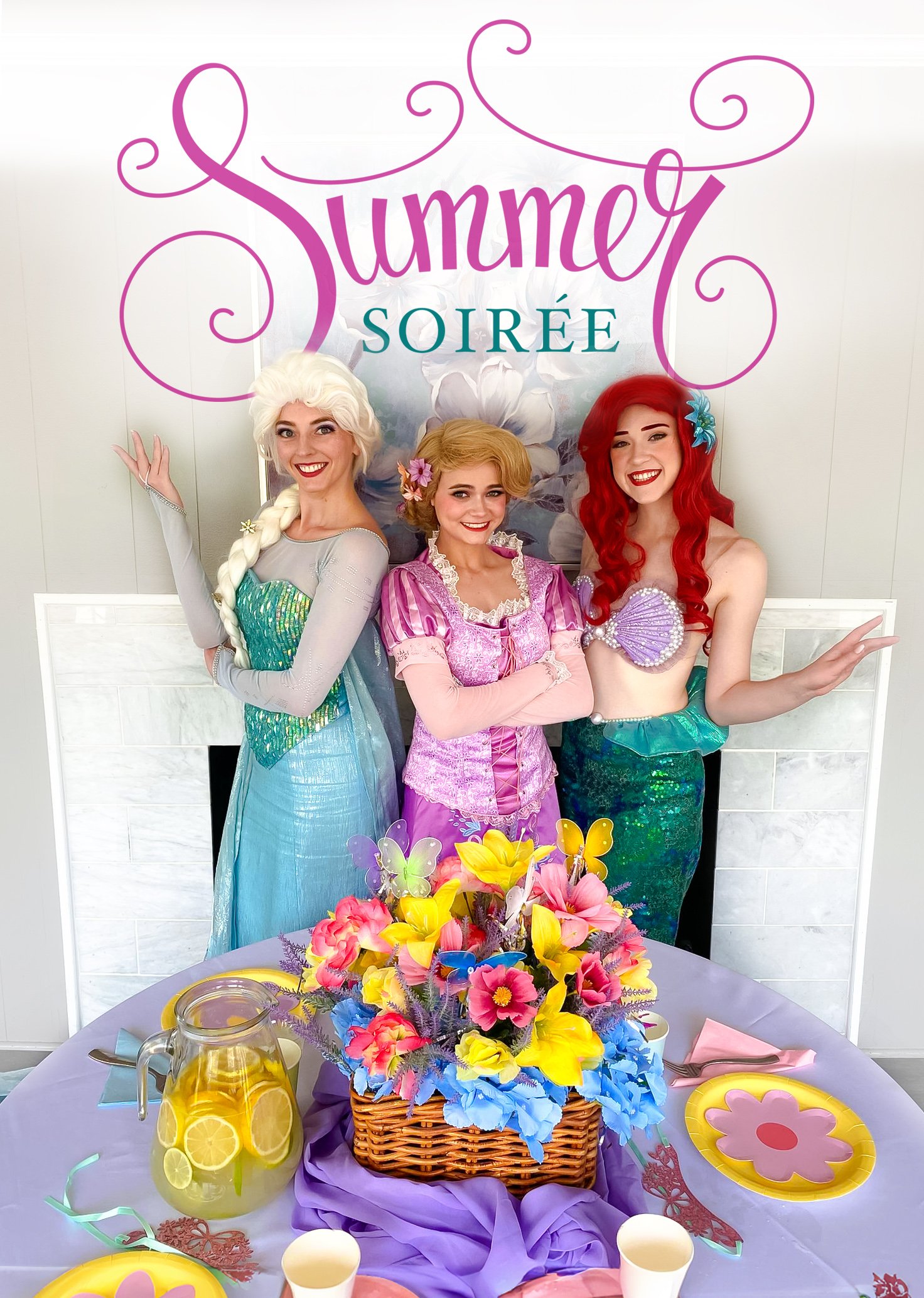 Summer Soiree Princess Party — Glass Palace Parties